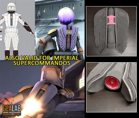 Sabine Wren Armor Bundle Pdf Pattern And Pepakura For Foam Etsy