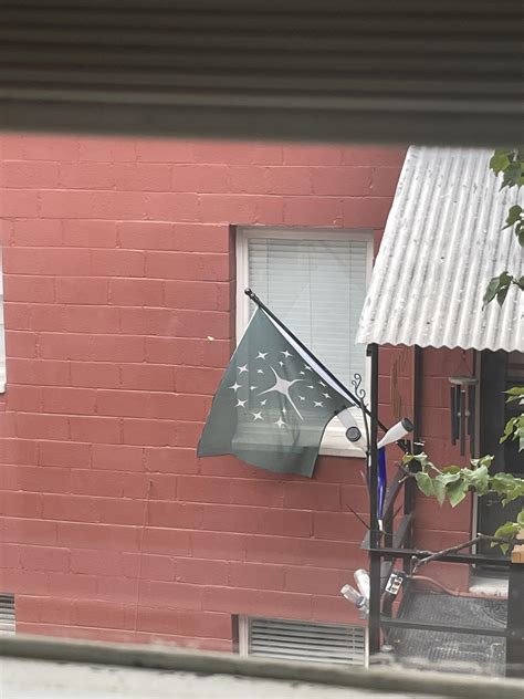 Any Of My Fellow Flag Nerds Recognize My Neighbors Flag Current Theory Is Its From A Video