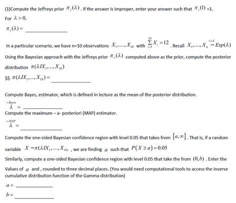 Solved Recall That The Exponential Distribution With