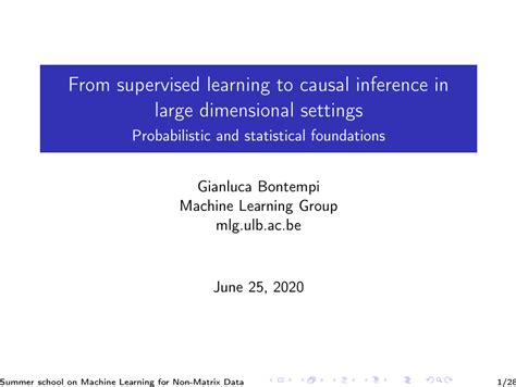 pdf from supervised learning to causal inference in large