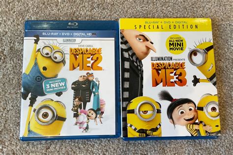 Despicable Me 2 Blu Ray Menu