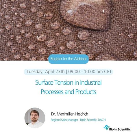 Surfacetension Webinar Attension Biolinscientific Biolin