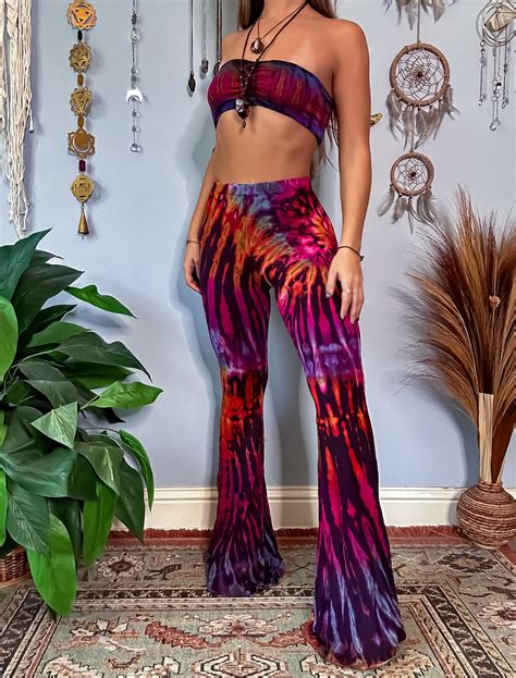 Pre Order Aurora Flare Pants Plum Ordinaryselenophile