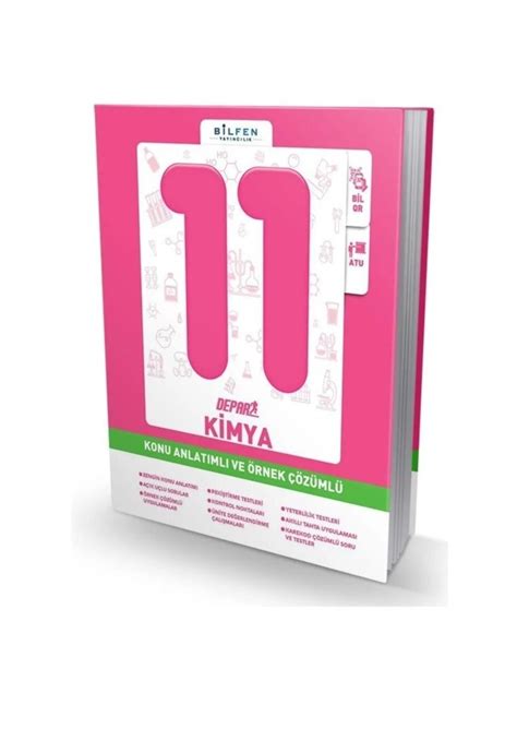 Bilfen Yayıncılık Bilfen Depar 11 Sınıf Kimya Konu Anlatımlı Ve Örnek