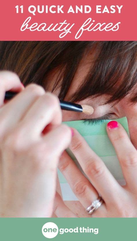 11 Quick And Easy Fixes For Beauty Emergencies Fun To Be One Natural