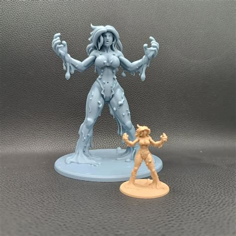Female Ooze Slime Dnd Rpg Dandd Living Slime Free 3d Print Model