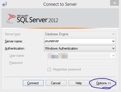 Change The Default Database In SQL Server Management Studio Stack
