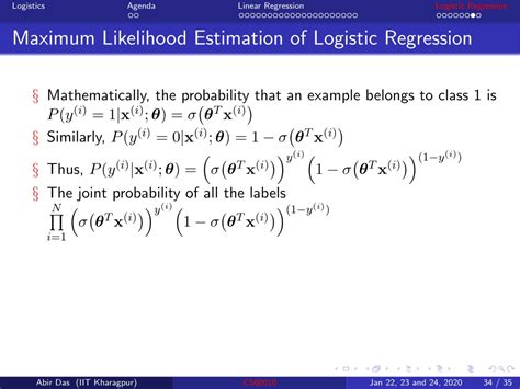 Ppt 04logisticregression Powerpoint Presentation Free Download