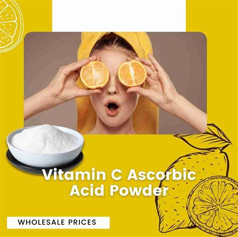 Vitamin C Ascorbic Acid Powder Wholesale Health Food Distributor