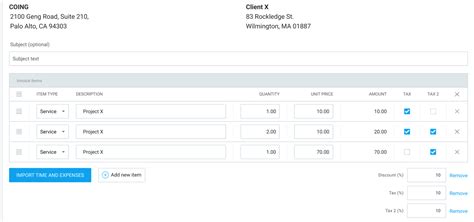 Create And Manage Invoices Clockify Help