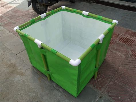 Green Rectangular Compost Bin Domestic With Stand For Home Capacity