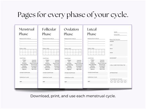 Cyclical Living Planner Blissfully Hormonal