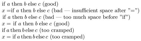 Spacing Before And After Text Operators TeX LaTeX Stack Exchange