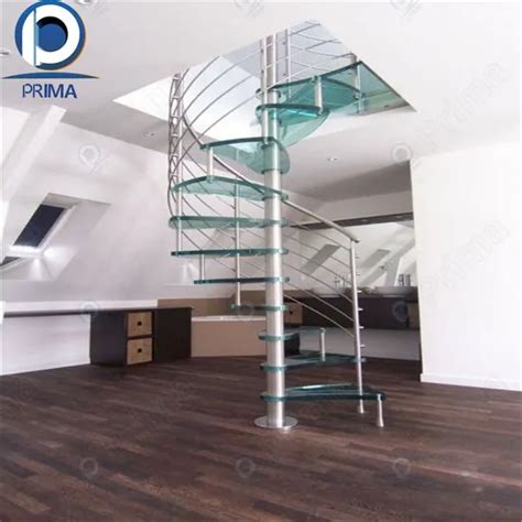 Prima Iron Stair Wrought Iron Luxury Staircase Design Metal Indoor Spiral Staircase Mobile