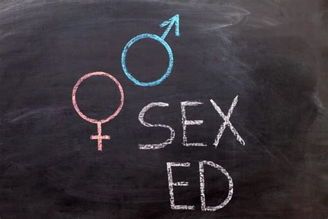 Premium Photo School Blackboard With Text Sex Ed