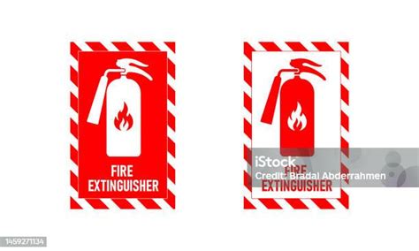 소화기 표지판 화염 싸움 주의 컬러 벡터를 위한 소방관 도구 소화기에 대한 스톡 벡터 아트 및 기타 이미지 소화기 소화기 표지판 아이콘 Istock