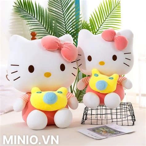 Thú Bông Hello Kitty Nhỡ Minio