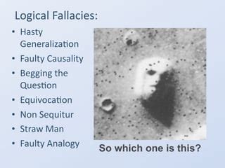 Fallacies Of Argumentation PPT