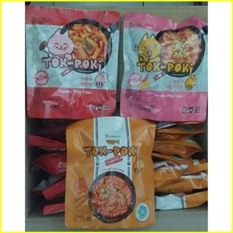 Jual Tok Poki Tokpokki Tokpoki Topokki Toppoki Teobokki Teoboki All Varian