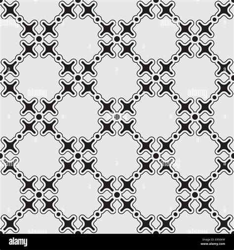 Black Seamless Pattern Stock Vector Image Art Alamy
