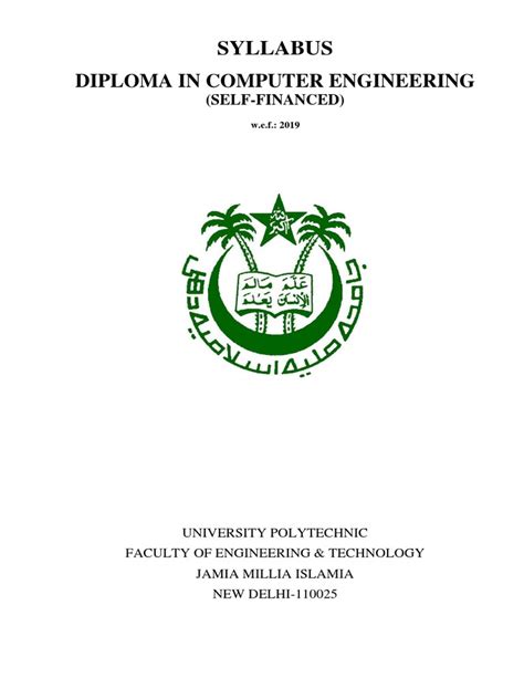 Fet Up Diploma Computer Engineering Selffinanced Pdf Amplifier P