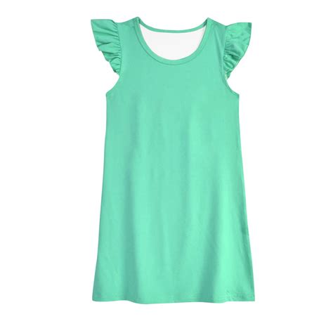 Safuny Girlss A Line Dress Teens Clearance Rainbow Tie Dye Lovely Round Neck Pleated Swing Hem
