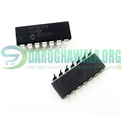14 Dip 8 Bit Microcontroller Pic16f676 In Pakistan