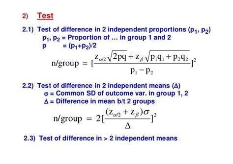 Sample Size Estimation