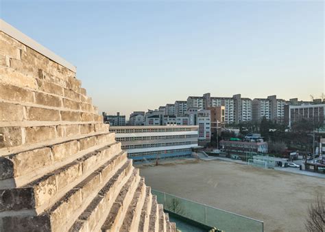 Beyond The Screen Apartment Block With Brickwork Screen By Obba