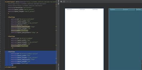 Xml Why Cant I Add More Than 2 Elements In My Horizontal Linear