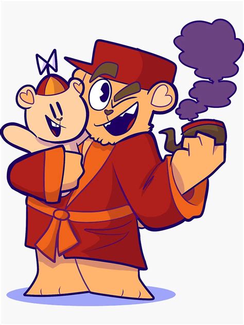 Pop And Cub Htf Sticker For Sale By Ghostypeppers Redbubble