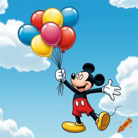 Mickey Mouse Images Created On Craiyon