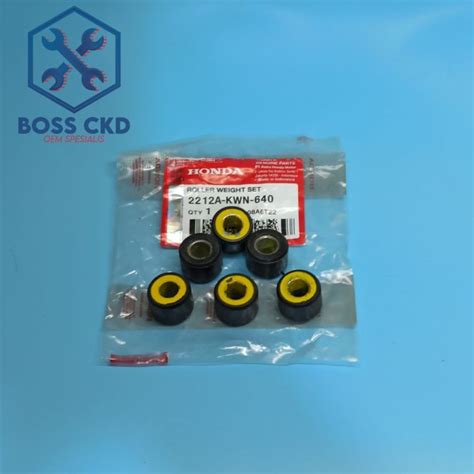 Roller Set Roler Wieght Set Honda Vario Techno 125 Pgm Fi F1 Esp Cbs Iss Kzr Kwn Lazada Indonesia