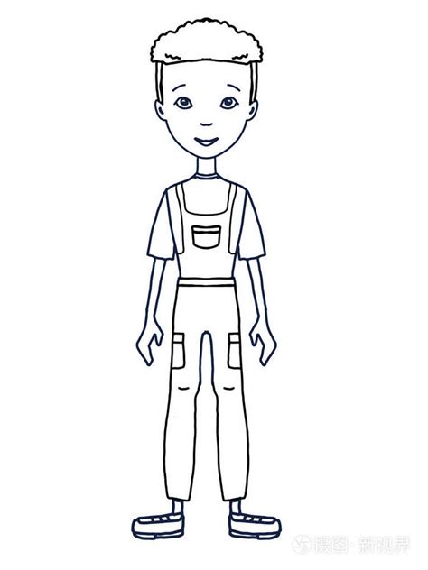 站立简笔画彩色 站立简笔画 伤感说说吧