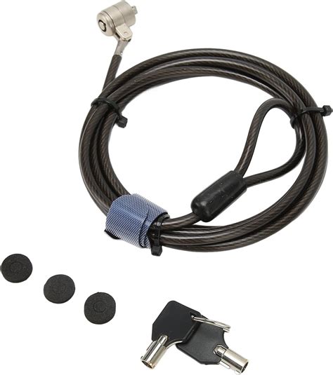 Amazon Com Laptop Locking Cable Length Flexibility Laptop Lock Cut Resistant With 2 Keys For