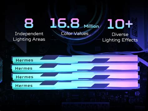 Predator Hermes Rgb Gb X Gb Ddr Mhz Cl Desktop Memory Sliver Bl Bwwr Mwave