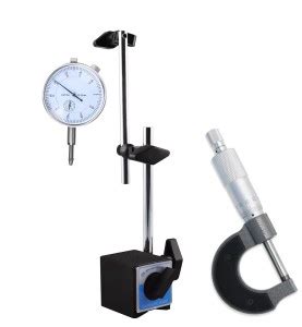 Digital Craft Dial Indicator Measurement Dial Gauge Magnetic Stand Micrometer 0 25mm Dial
