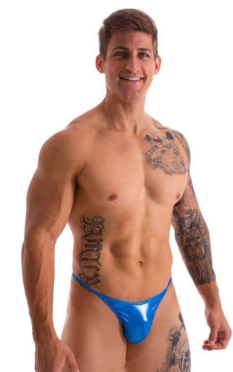 M66 Mens Micro String Rio Bikini Wet Look Skinzwear
