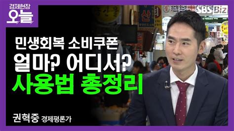 이슈체크 민생회복 소비쿠폰어디서 받고 어디에 쓰나 Youtube