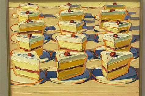 Cakes By Wayne Thiebaud The Art Of Dessert