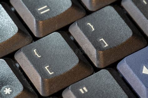 Curly Brackets And Square Brackets Bracket Symbol Keys On A Black