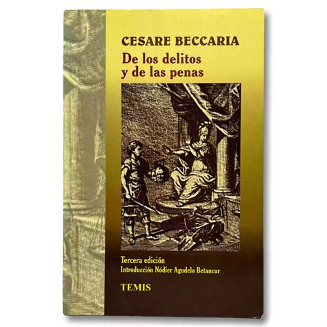 De Los Delitos Y De Las Penas Incunabula