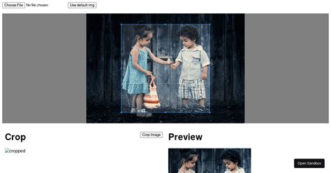 React Cropper Demo Codesandbox