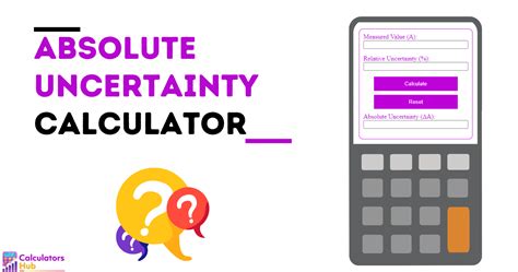 Absolute Uncertainty Calculator Online