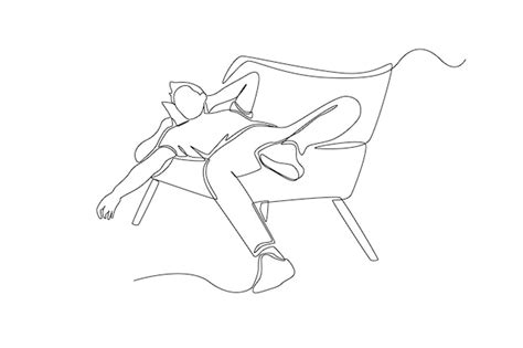 Premium Vector Image Of Someone Who Is Lazy To Do Normal Work