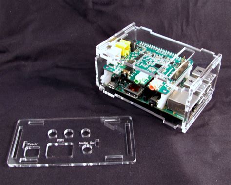 Raspberry Pi B Cirrus Logic Audio Card Case Built To Spec