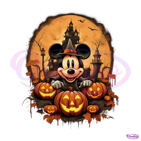 Scary Mickey Mouse Png Halloween Party Png Download Oladino