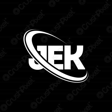 Jek Logo Jek Letter Jek Letter Logo Design Initials Jek Vector De
