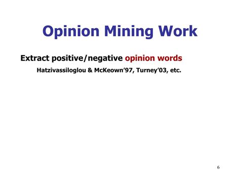 Ppt Extracting Product Feature Assessments From Reviews Powerpoint Presentation Id 1318792