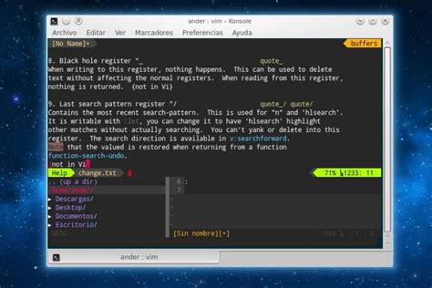 Cómo Usar Vim Desde Cero 11 Dominar Los Registros